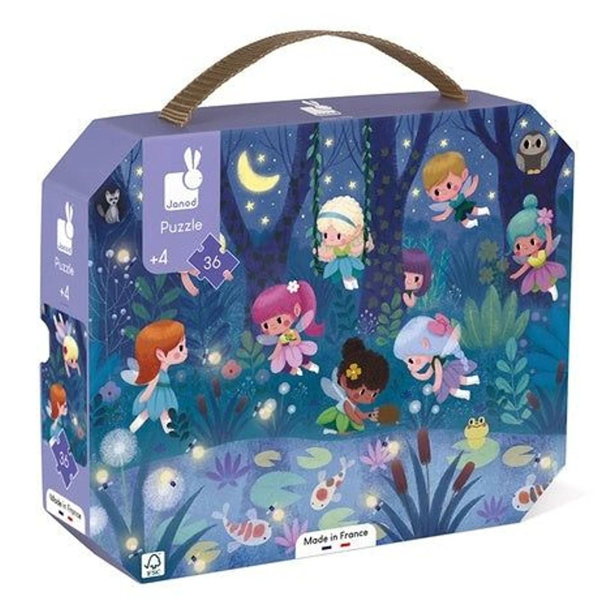 Puzzel Elfjes en Waterlelies – Poppedijn