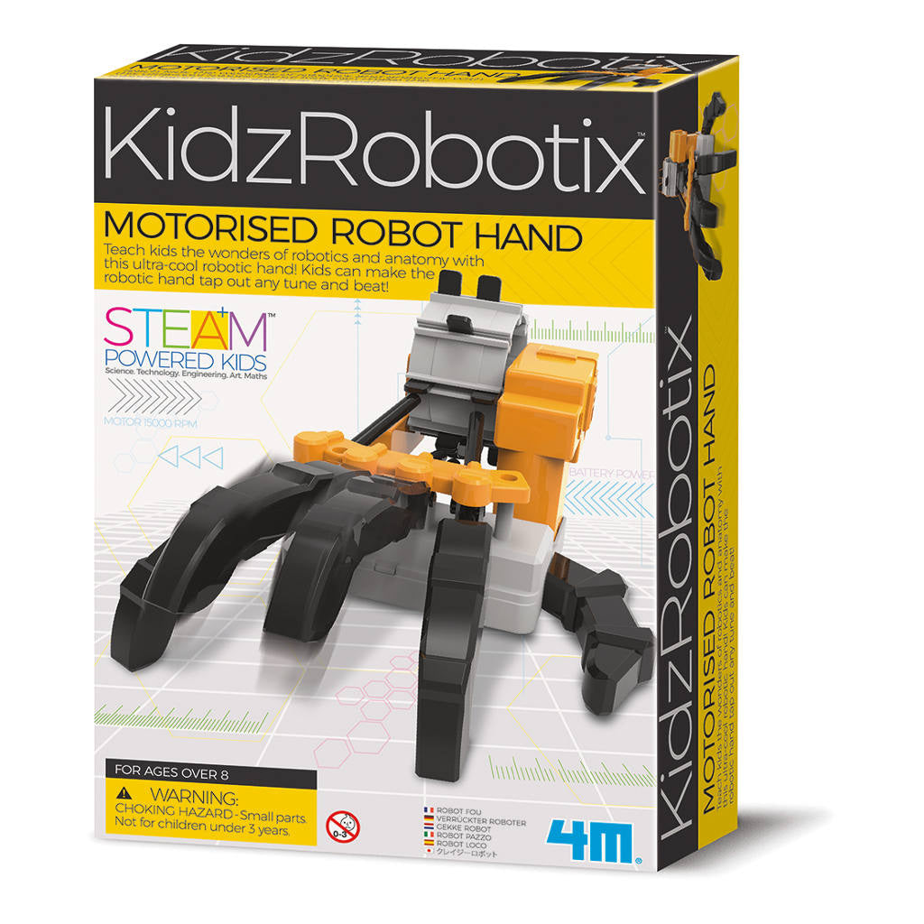 Motorised Robot Hand – Poppedijn